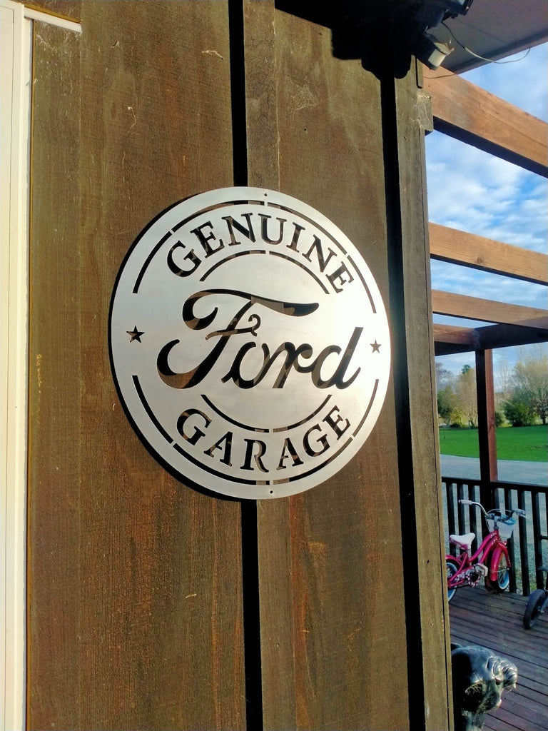 Genuine Ford Garage Disc – White Fire - Metal Craft, Signwriting ...