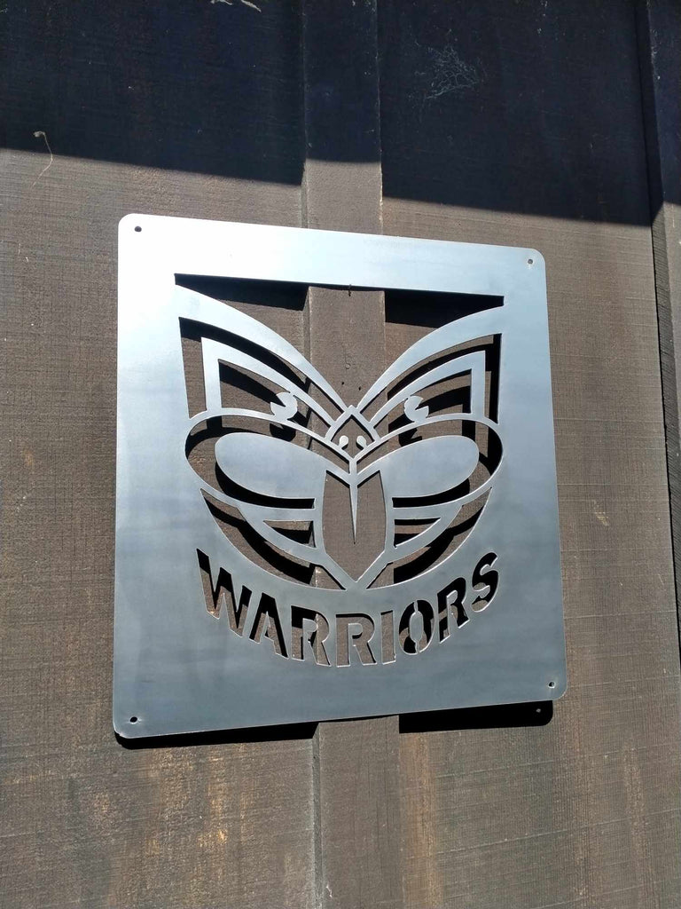 Warriors – White Fire - Metal Craft, Signwriting, Airbrushing