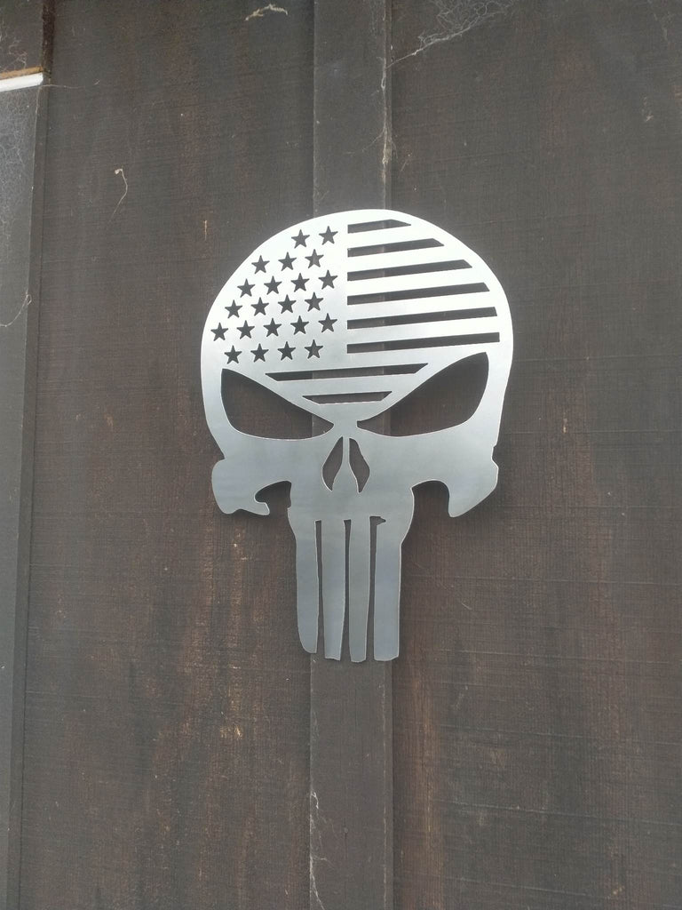 Punisher stars and stripes – White Fire - Metal Craft, Signwriting ...